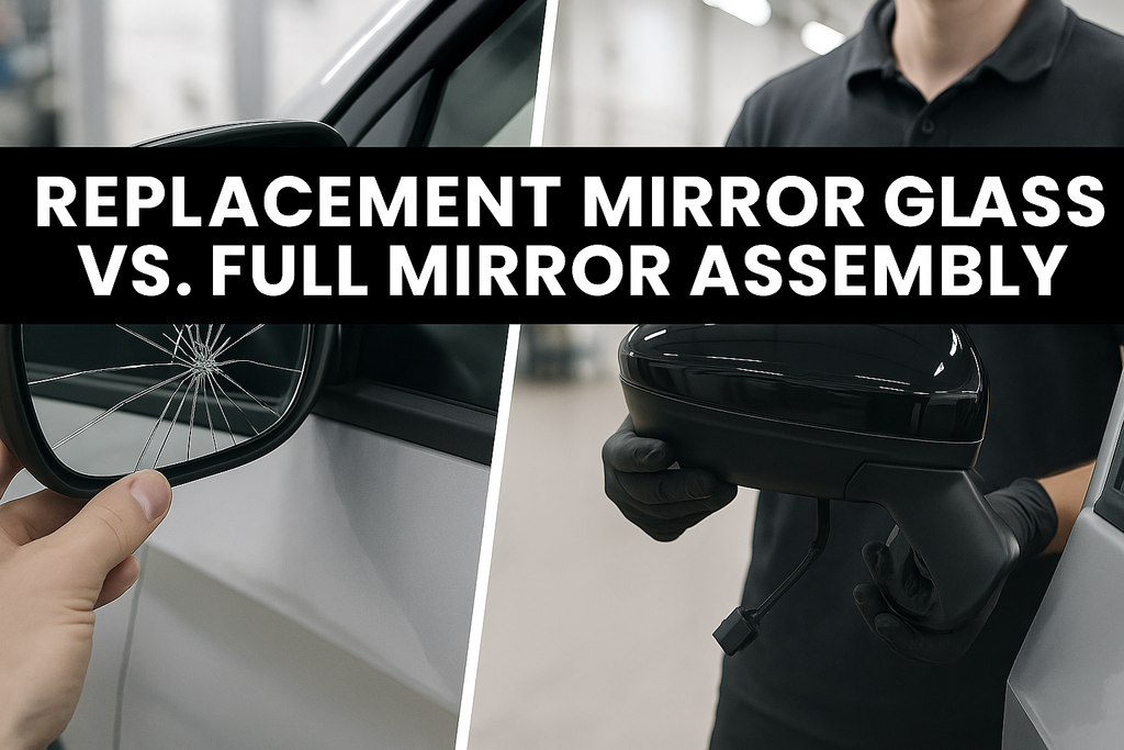 Replacement Mirror Glass vs. Full Mirror Assembly: What’s the Differen