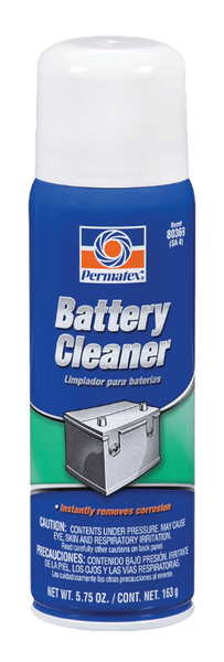 Permatex 80369 Battery Terminal Cleaner – Corrosion Remover Spray, 6 oz ...