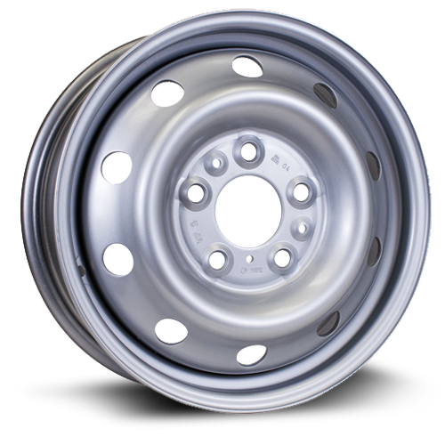 16x6 RTX Steel Wheels x46130 - Grey , with 5x130 Bolt Pattern 68 Offset ...