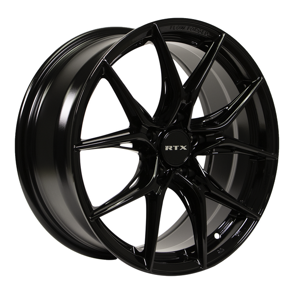 17x7.5 Alloy Wheel - RTX Slick 082841 Gloss Black , with 5x114.3 Bolt ...