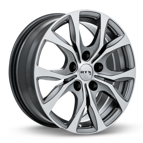 17x7 Alloy Wheel - RTX Windsor 082579 Gunmetal Machined , with 5x127 ...