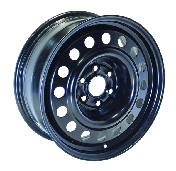 17x7 RTX Steel Wheels x47620 - Black , with 6x120 Bolt Pattern 30 ...