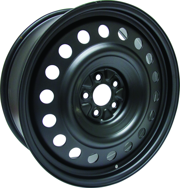 19x7.5 RTX Steel Wheels x49518 - Black , with 5x108 Bolt Pattern 40 ...