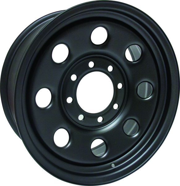 18x8 RTX Steel Wheels x48165 - Black , with 8x165.1 Bolt Pattern 25 ...