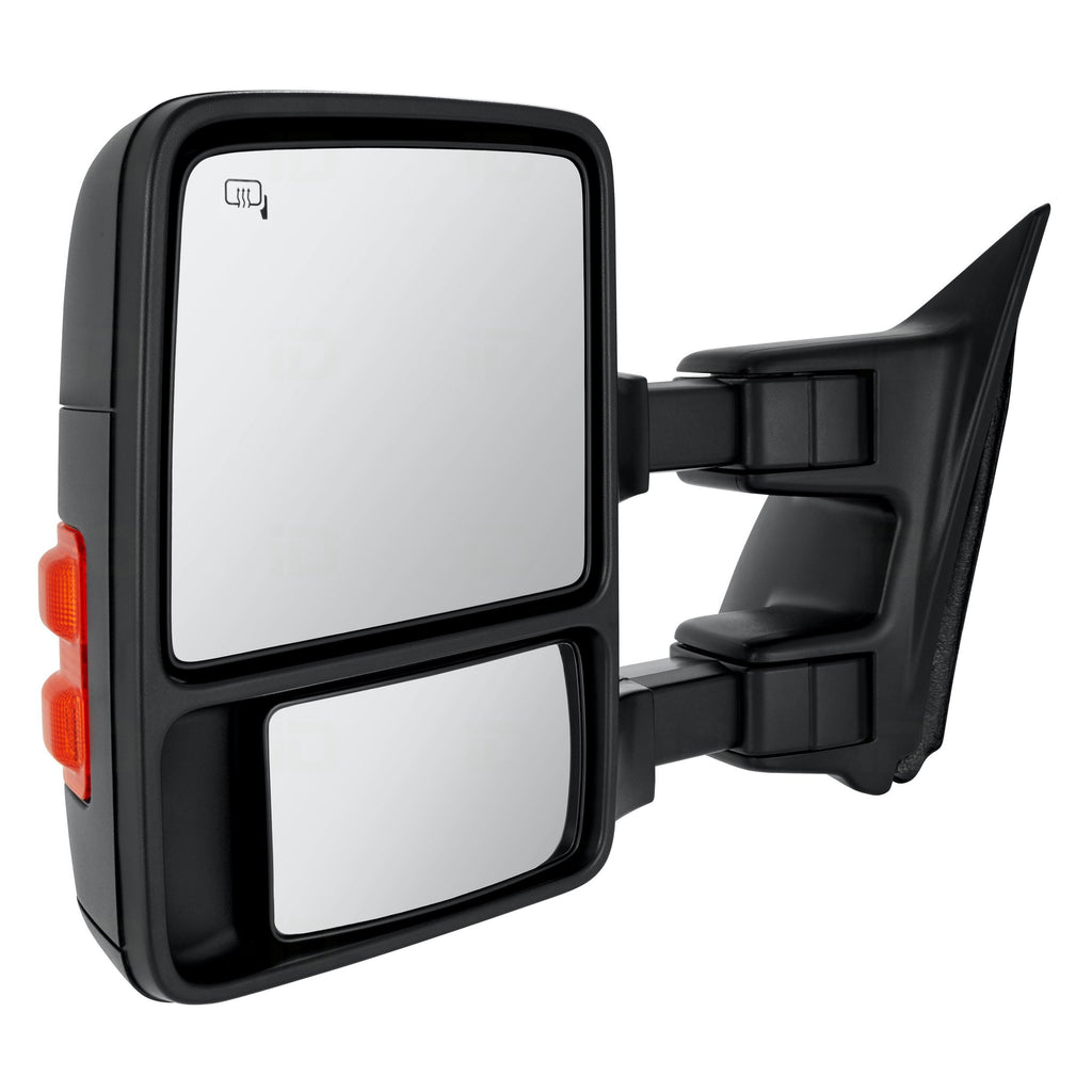 Driver Side Chrome Power Mirror Heated Glass with Puddle Lamp | OEM ...
