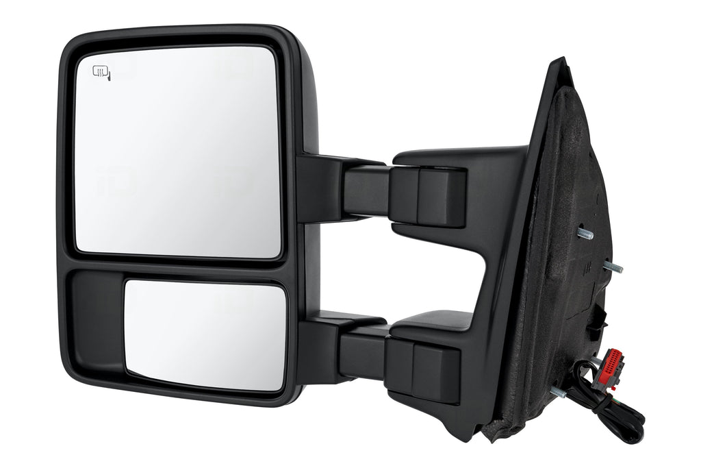 Driver Side Chrome Power Mirror Heated Glass with Puddle Lamp | OEM ...