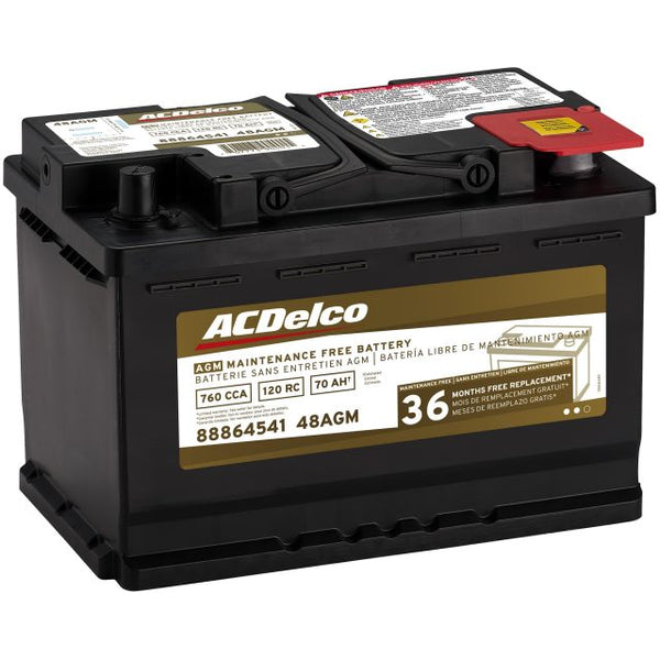ACDelco Gold 48AGM AGM Battery | BCI Group 48 OEM