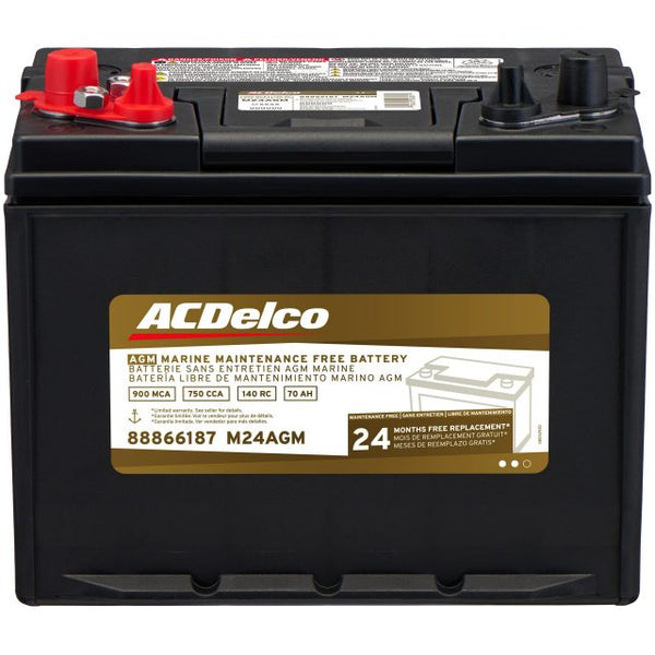 ACDelco M24AGM AGM Battery | Voyager Series Group 24