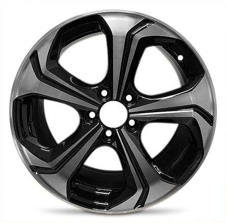 18x7.5 Honda Civic Aluminum Wheel/Rim Design A , 2014-2015
