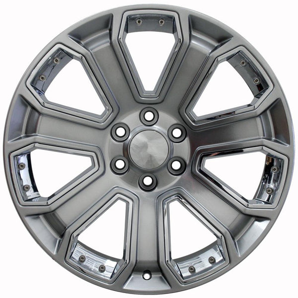 20" Replica Wheel CV93 Fits Chevrolet Silverado- Design Two