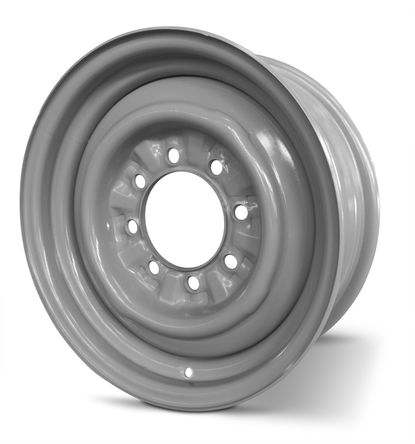 16x6 Ford F250 Steel Wheel /Rim Design B , 1978-1991